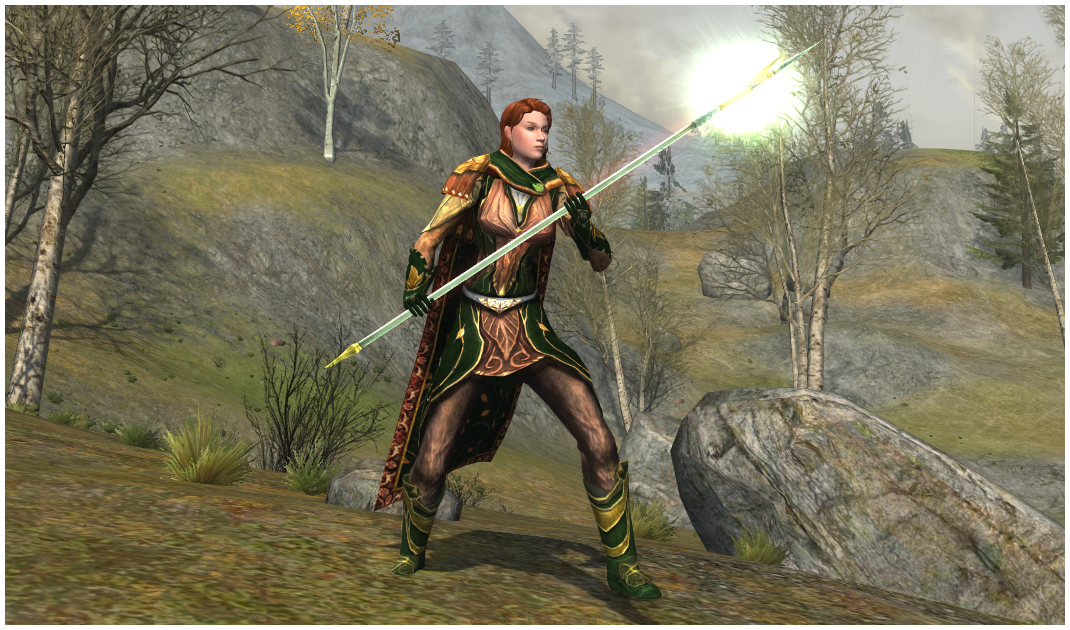Material Middle-Earth: Woodland Sentinel - Morghann of Gladden