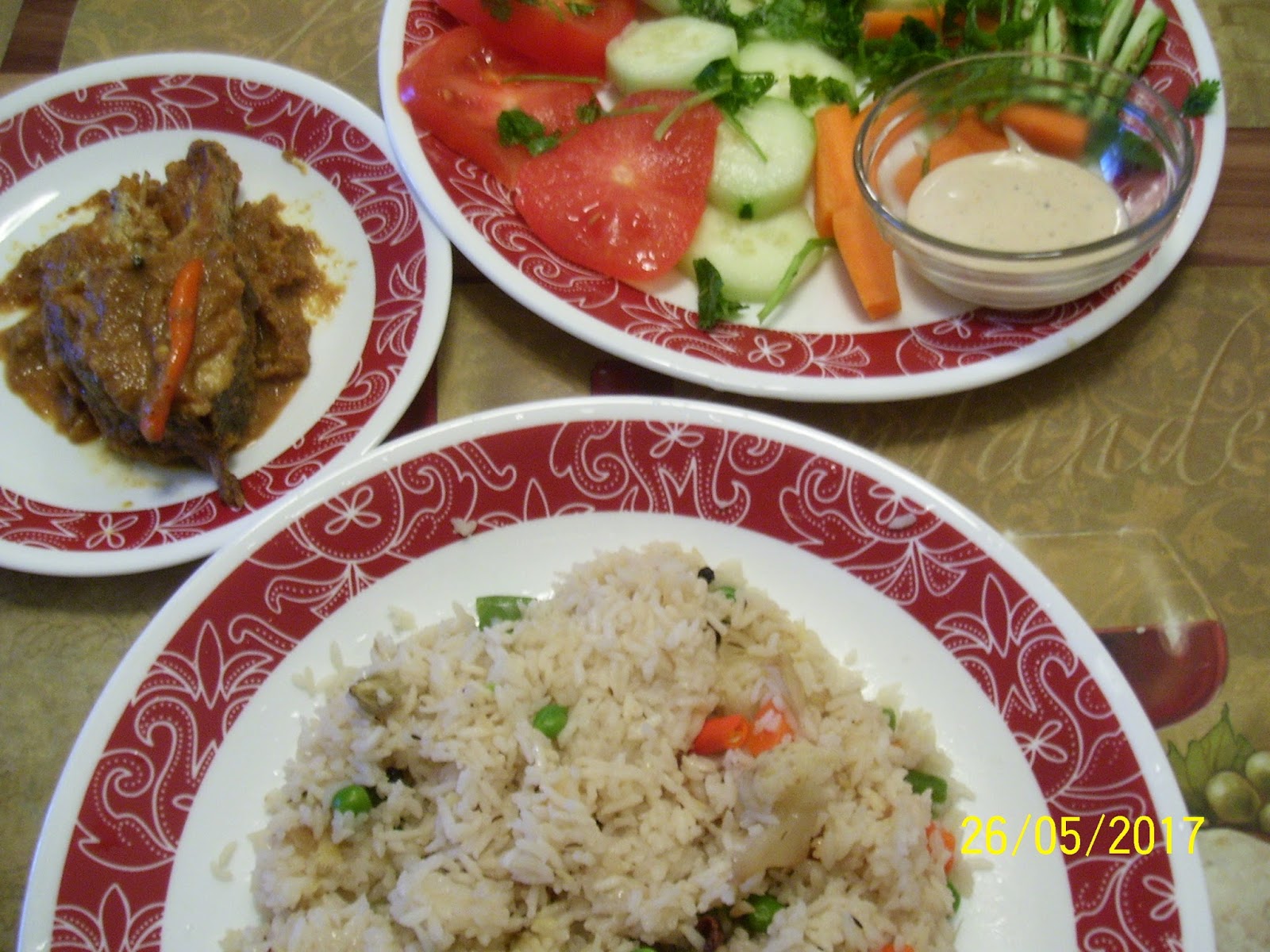 Kitchen With a Purpose: Fried rice with vegetables Bengali style and ...