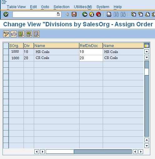 Combine Divisions in SAP