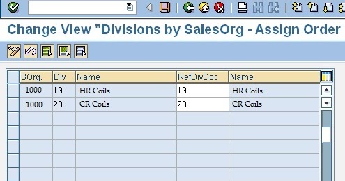 Combine Divisions in SAP