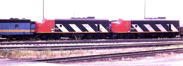 Trackside Treasure: CN's Blind Mice F-Units