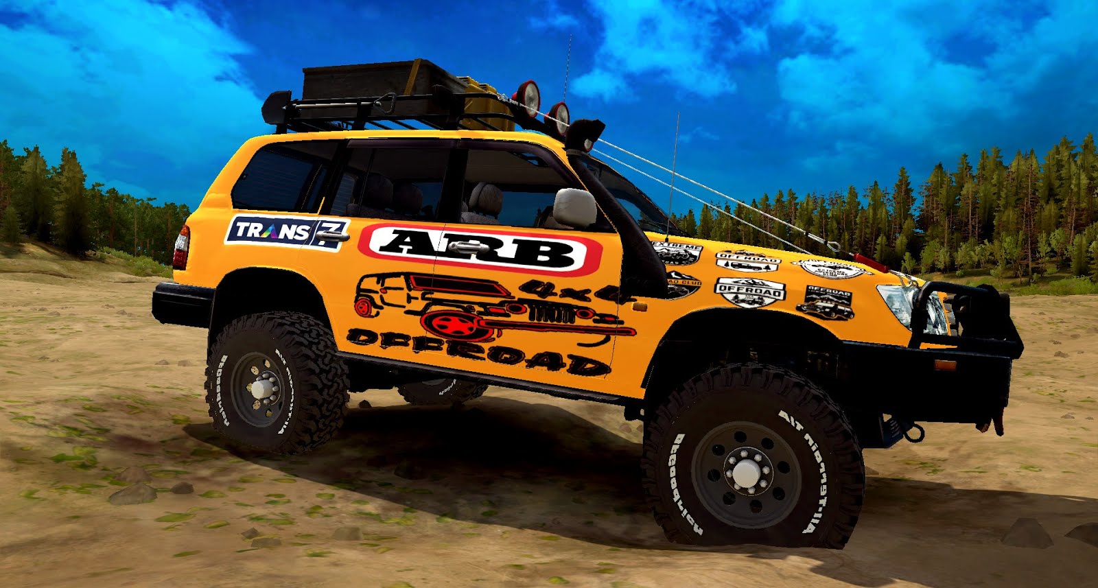 Toyota Lancruiser 100 Mudrunner