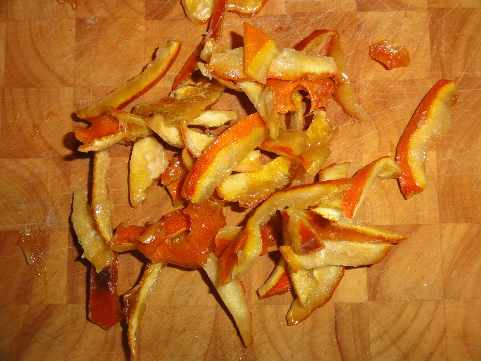 echte hausfrau: Orangeat and Zitronat recipe (candid orange & lemon)