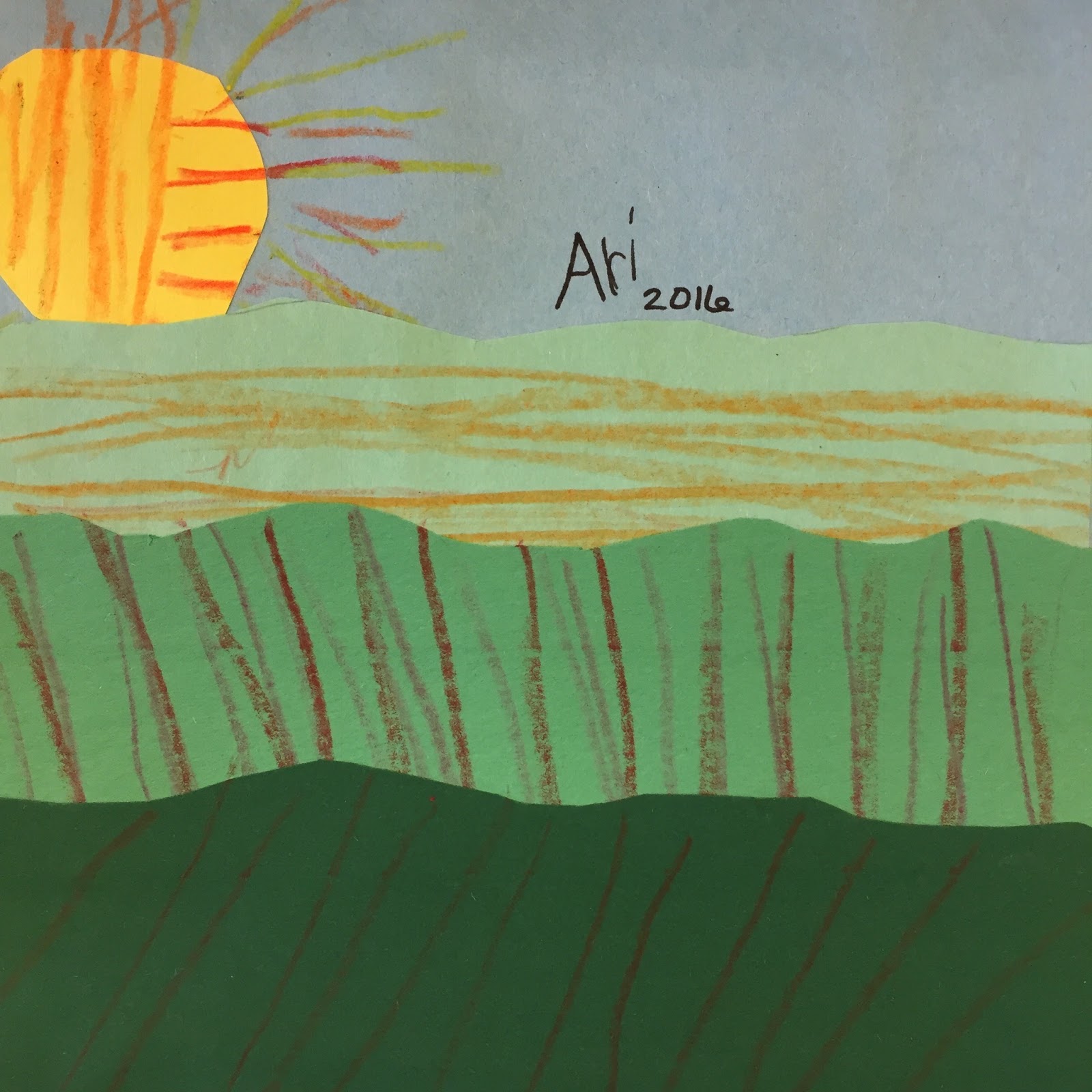 Lines from the Art Room: Rotation 1 Lessons: Line and Shape