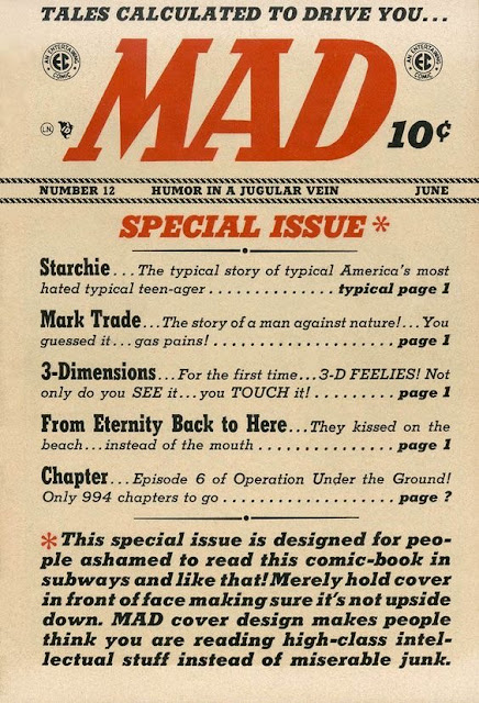 THE GRØNMARK BLOG: Celebrating MAD Magazine's anarchic early covers ...
