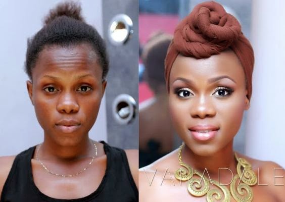 Unbelievable Make-Up pictures, let's 'redesign' make-up