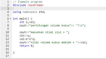 PROGRAM PERHITUNGAN SEDERHANA C++