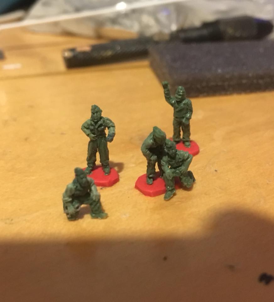 10mm Wargaming: 10mm German Tank Mechanics from Arrowhead Miniatures