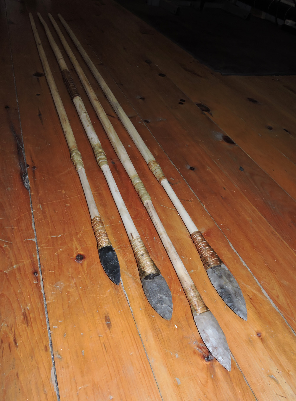 Elfshot: Completed Alaskan PalaeoIndian Spears