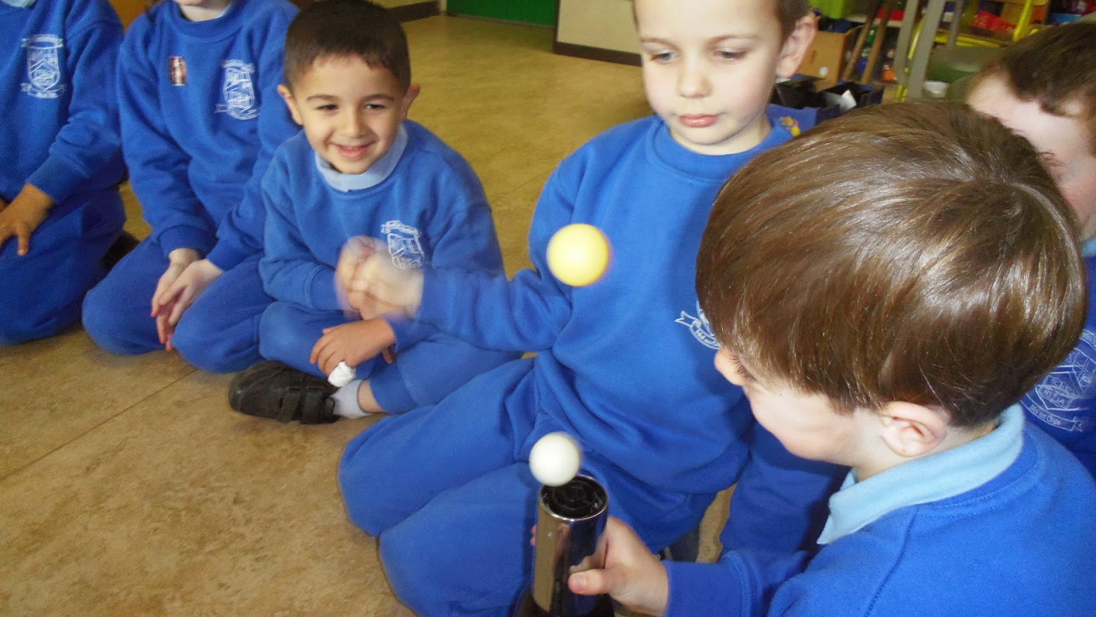 Science Projects: Floating balls