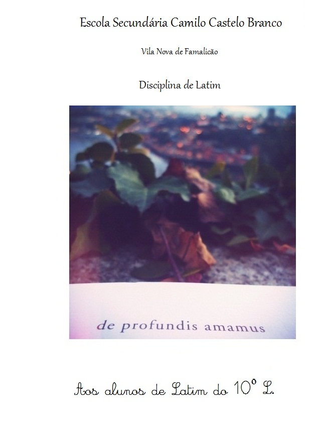 de profundis amamus: O Mito de Orfeu