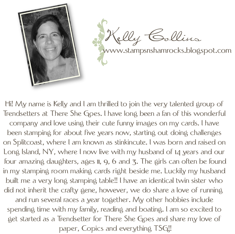 There She Goes Clear Stamps: August 2012