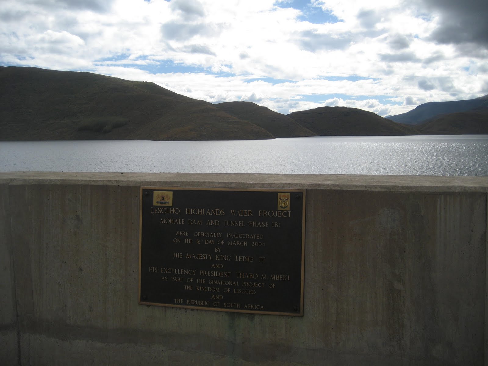 African Adventure: Mohale Dam