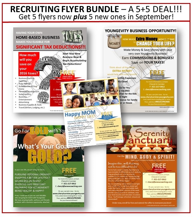 ANEW FAST START BUSINESS BUILDING SYSTEM: RECRUITING FLYER BUNDLE COMPLETE!