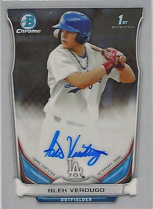 Dodgers Blue Heaven: 2014 Bowman Draft Baseball - The Dodger Autograph ...