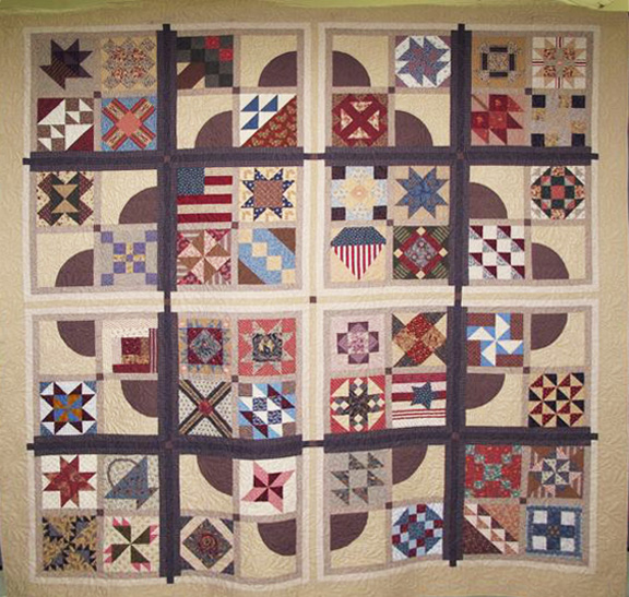Civil War Quilts: Civil War Sampler Finishes