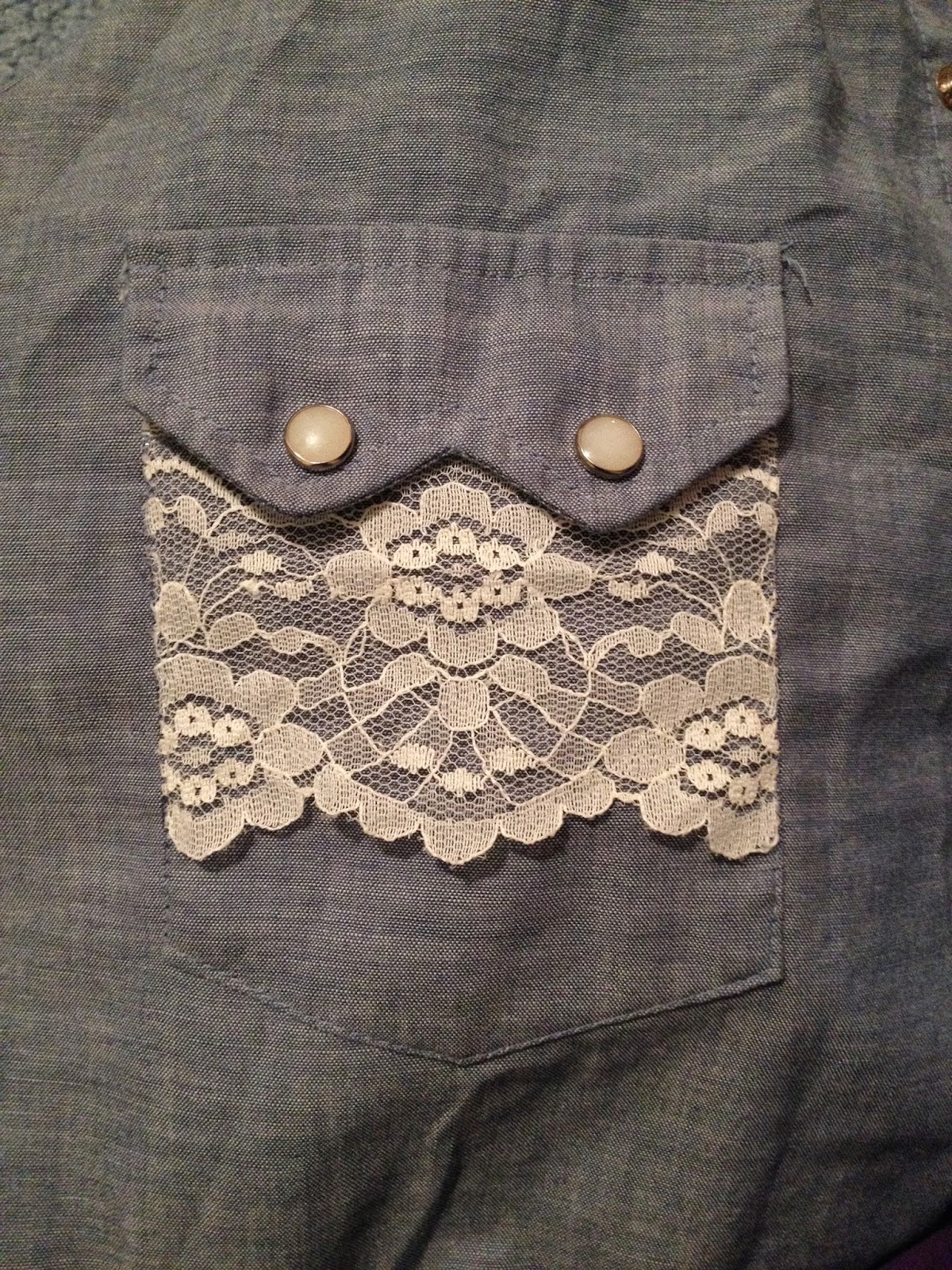 Cobalt Collective: DIY Lace Pockets