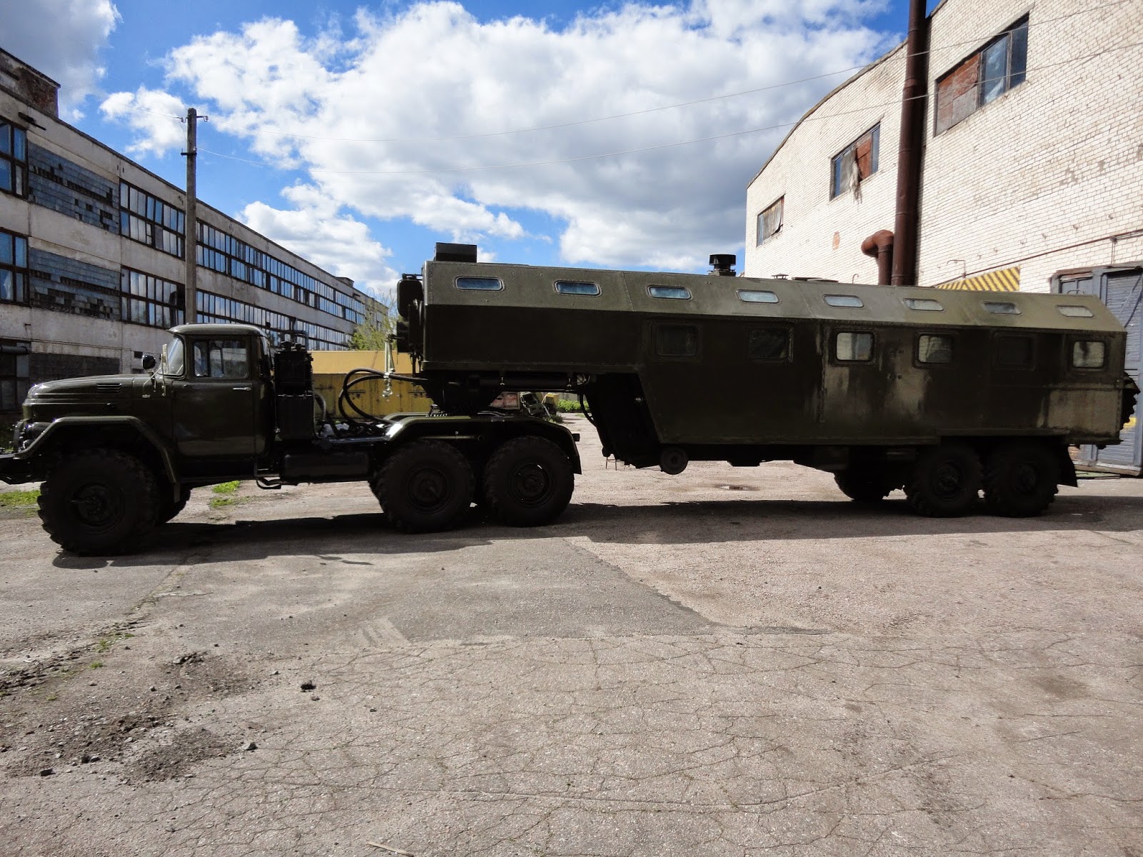 Mobile Field Bakery System 2500 kg per day