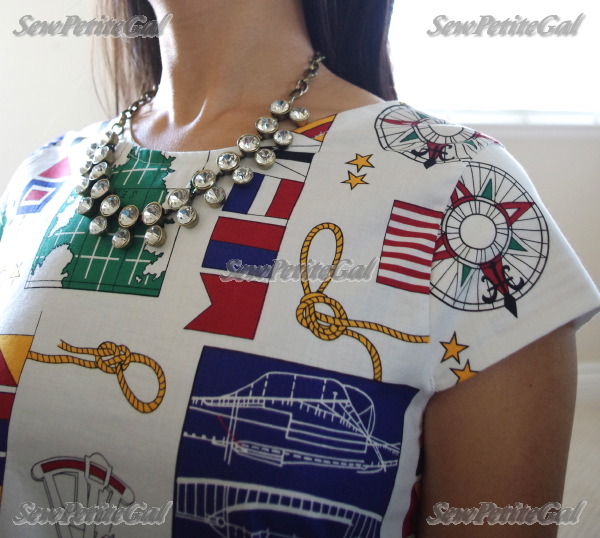 SewPetiteGal: Easy Shift Dress DIY Tutorial