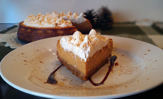 Tarta de calabaza casera / Pumpkin Pie - Sabrina´s Sea of Colors