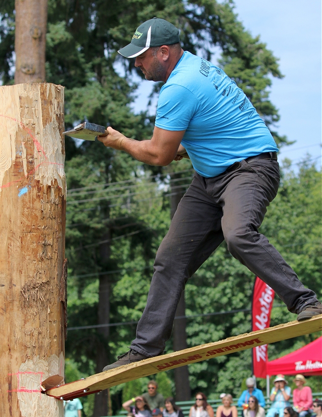 Powell River in Photos: Logger Sports - II