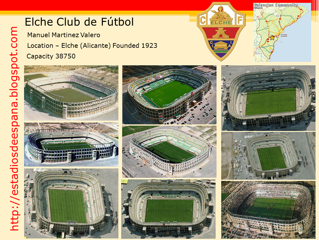 Estadios de Fútbol en España: Elche - Estadio Manuel Martinez Valero