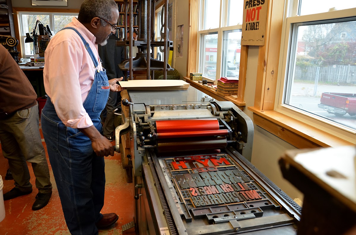 Gaspereau Press ¶ Printers & Publishers: Gaspereau Press Wayzgoose Pictures
