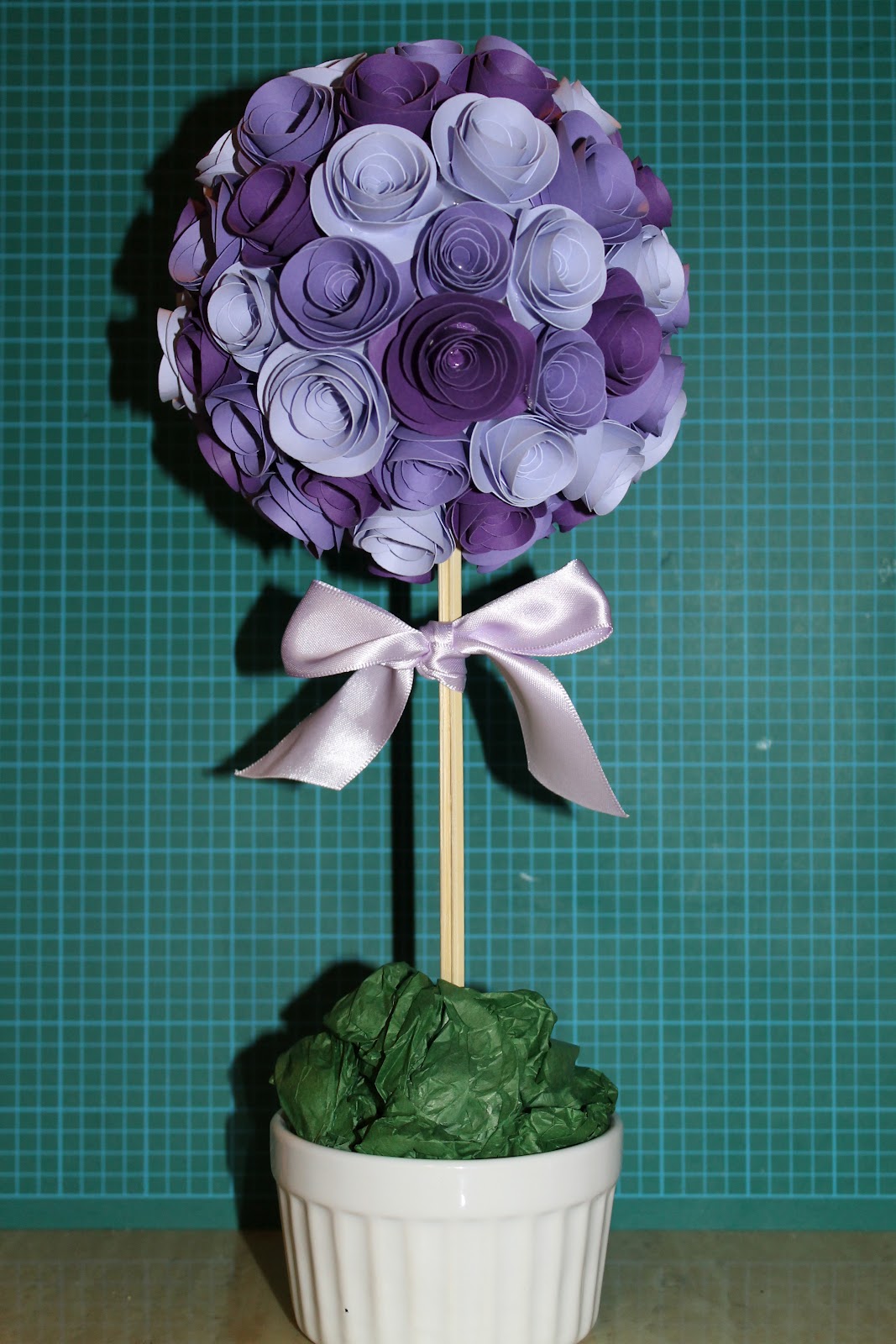 Paper Art Princess: Paper Rose Topiary