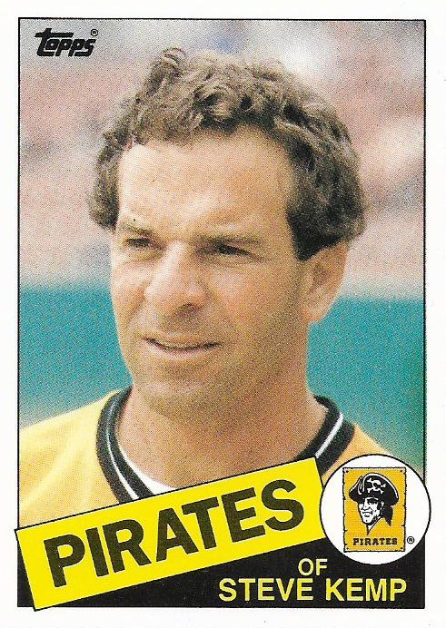 1985 Topps: #66T - Steve Kemp