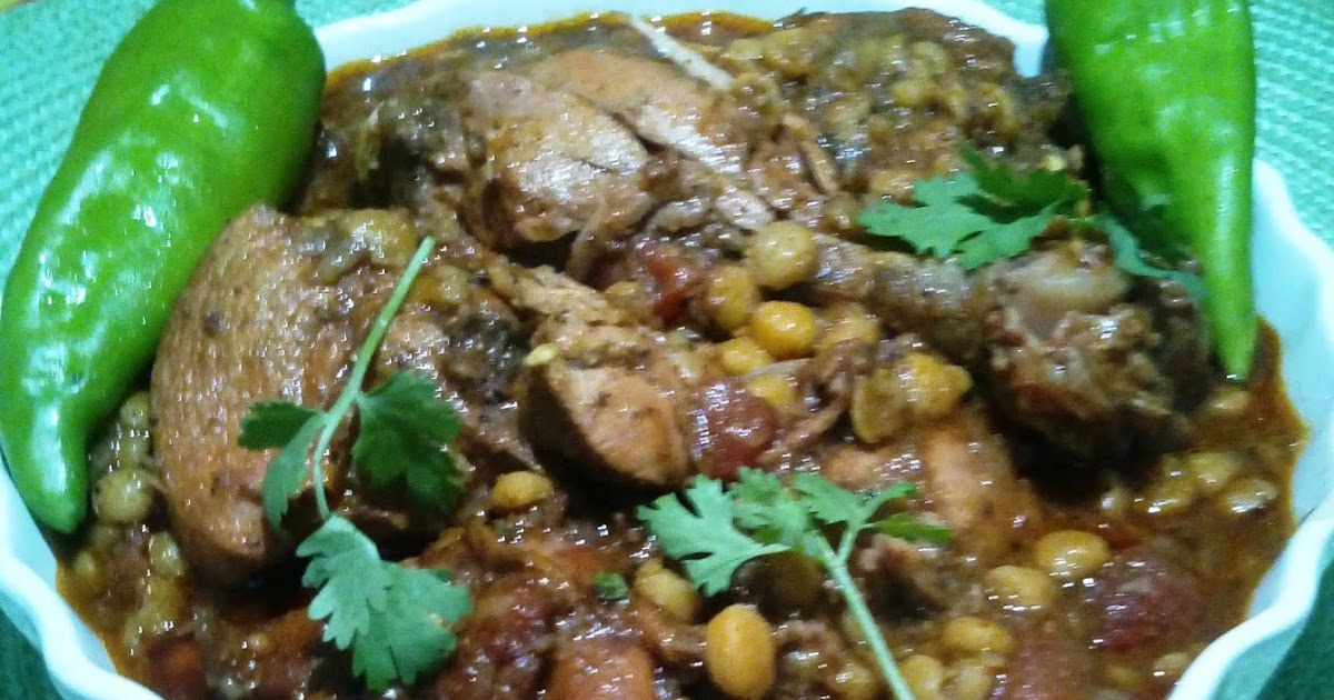 Cookbook: SPICY BBQ CHICKEN CHANAY KI DAL