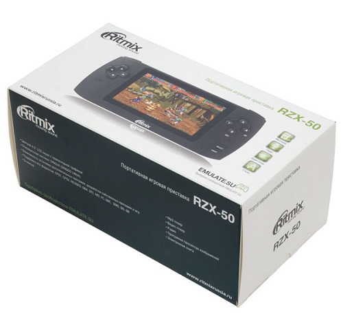 Всё о игривих приставок и их история: Ritmix RZX-50