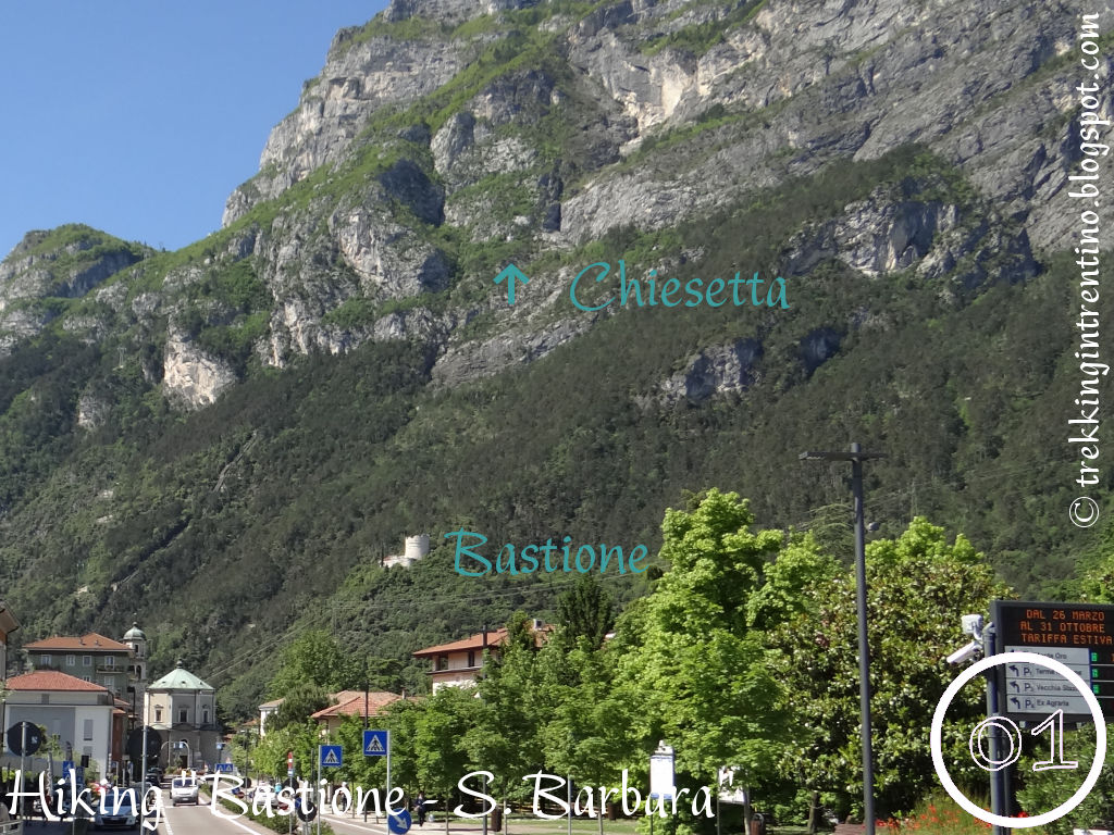 Trekking in Trentino: Bastione - S. Barbara (Riva)
