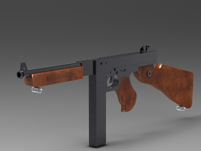 RenosSigounis-Art & Architecture: Thompson gun