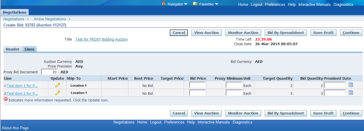 Prashant Oracle Procurement Operations: Proxy Bid Process in Oracle ...