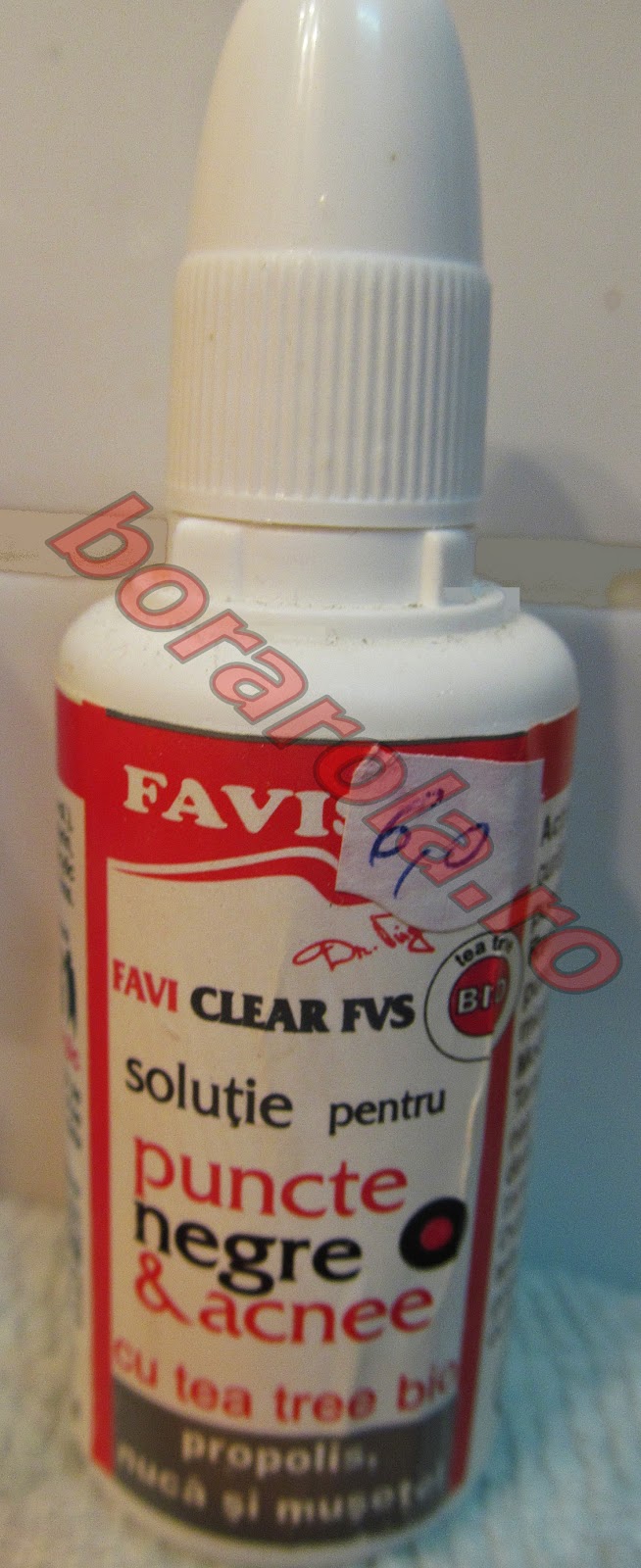 Solutie pentru puncte negre si acnee