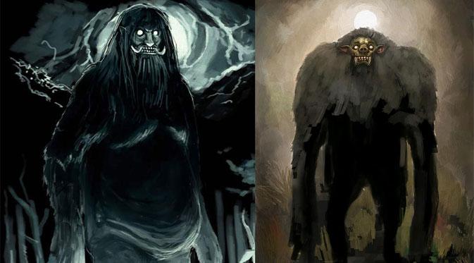 oblivious: JENIS-JENIS HANTU