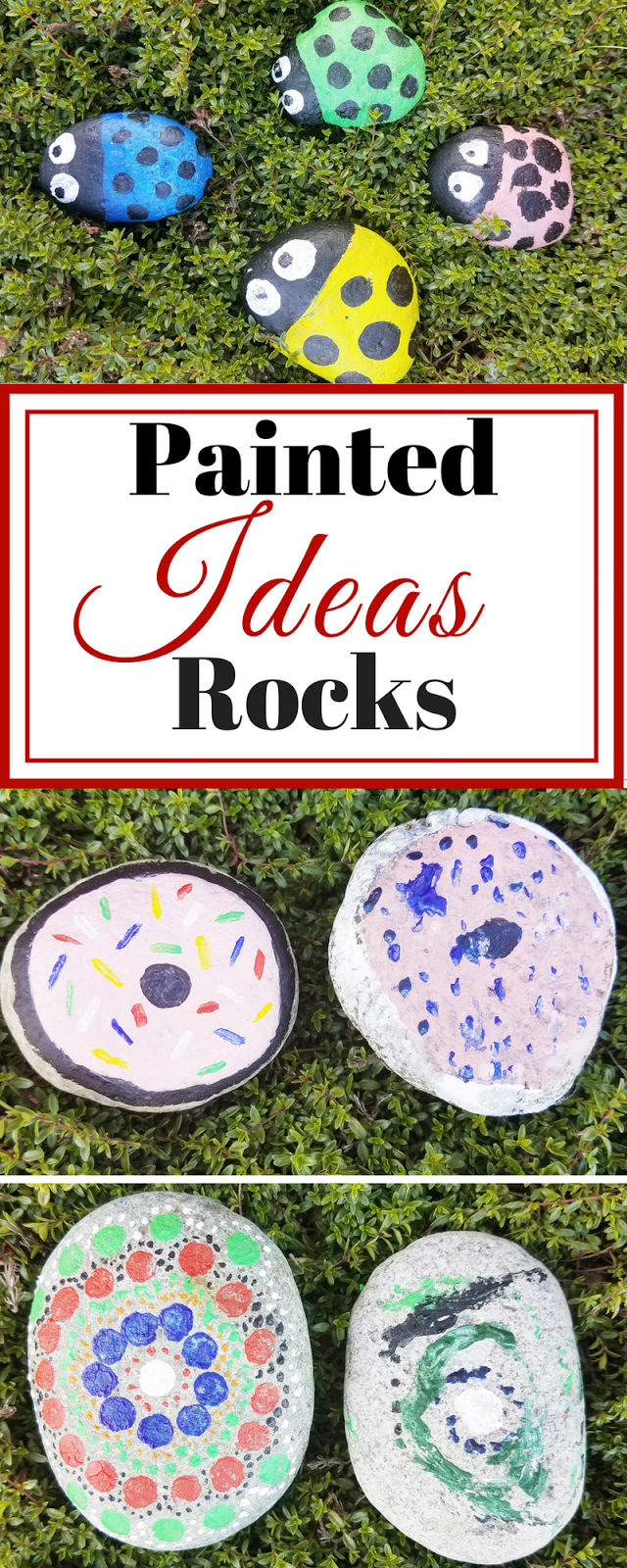 Erin Reed Makes: 15 Ideas for Painted Rocks - A Great Kids and Adult Craft