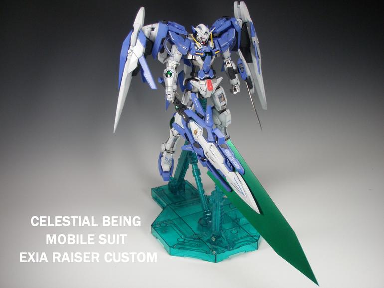 Custom Build: MG 1/100 Gundam Exia "Raiser Custom"