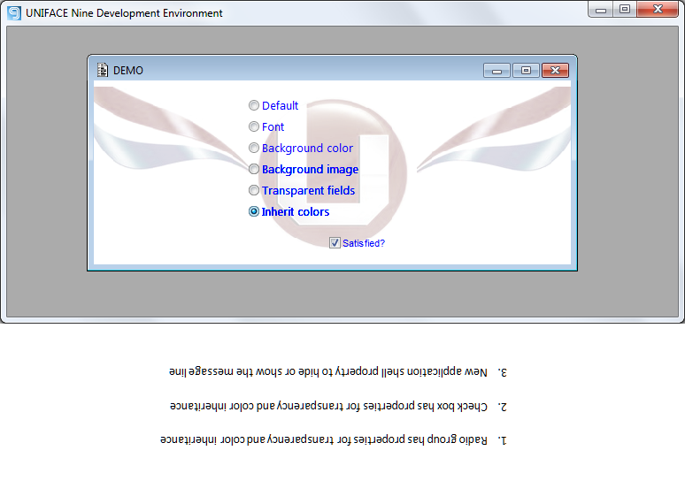 The Uniface Universe: Sneak preview