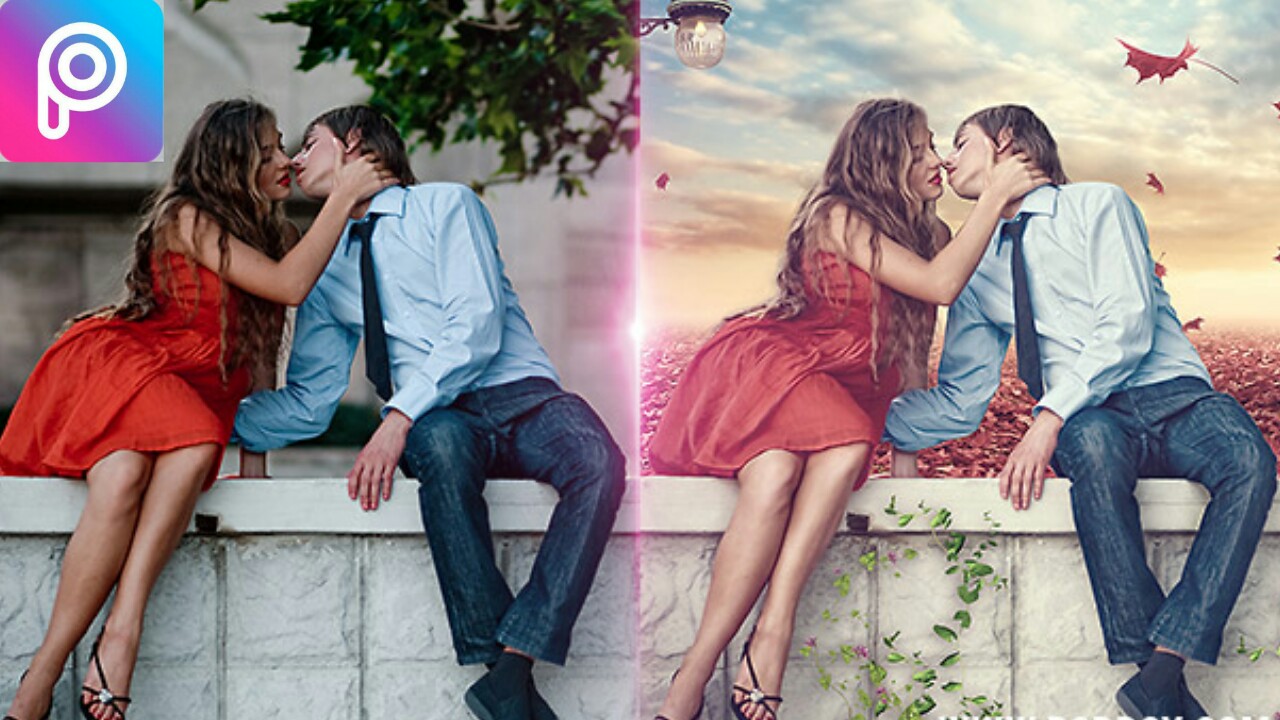 PicsArt Editing Romantic Couples Photo Manipulation Edit On-Picsart-Editing-Tutorial