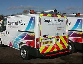 Openreach blog: New vans put engineers in the driving seat
