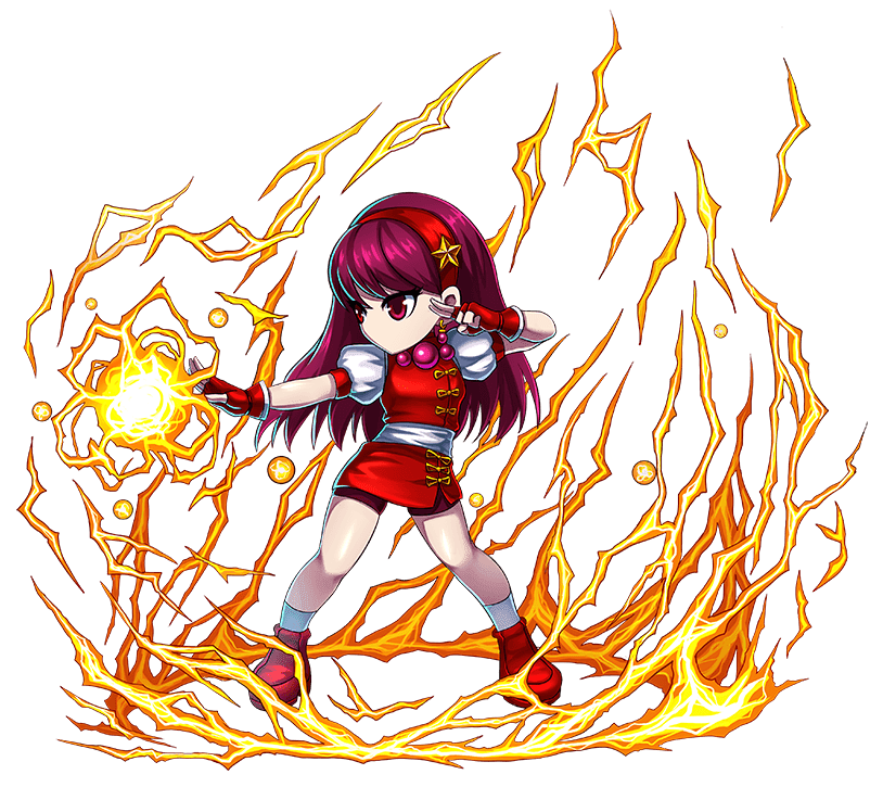 The King Of Fighters Ever: Brave Frontier with THE KING OF FIGHTERS