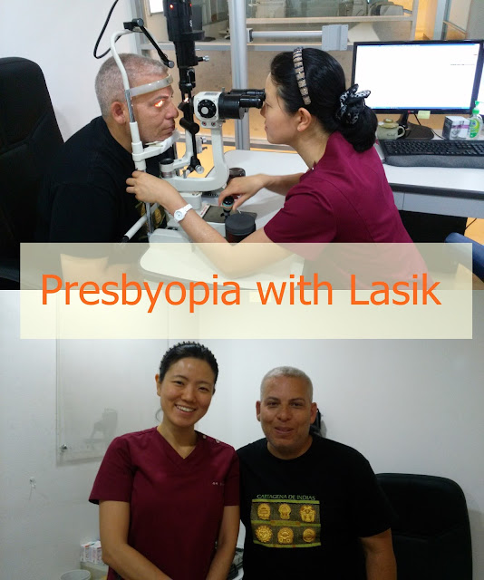 LASIK/LASEK in Seoul, Korea: Presbyopia with LASIK