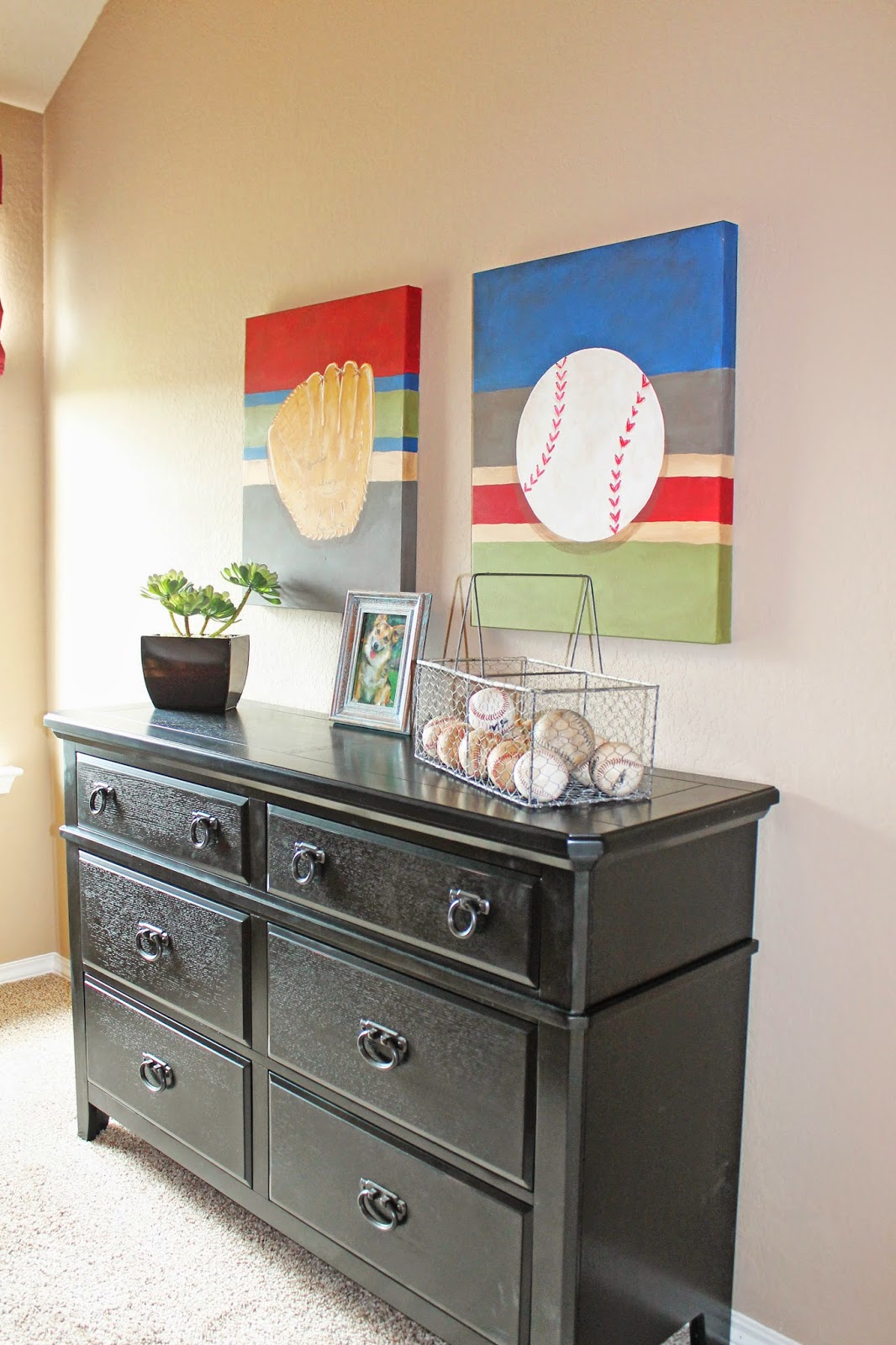 The ragged wren : Baseball Boys Room