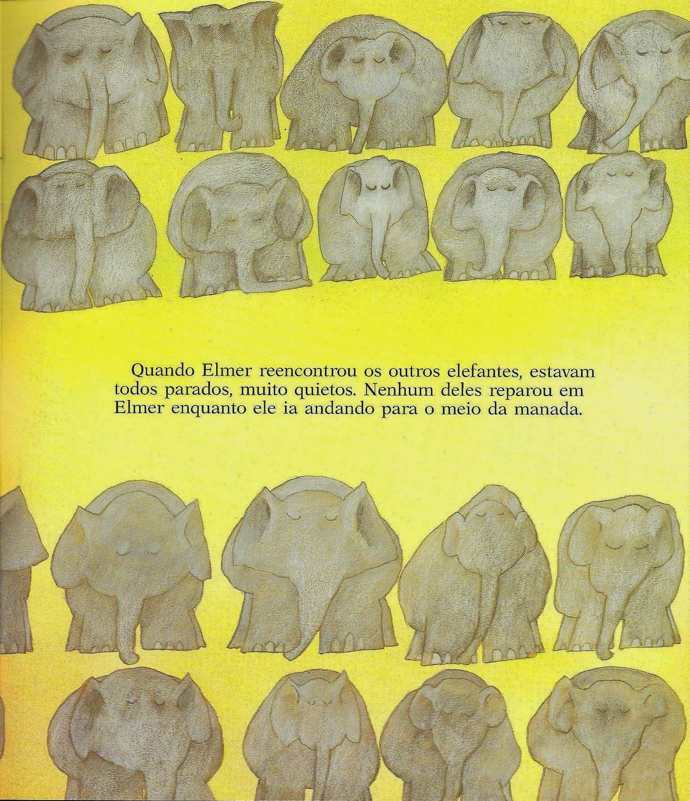 Livro: Elmer, O Elefante Xadrez ~ Atividades