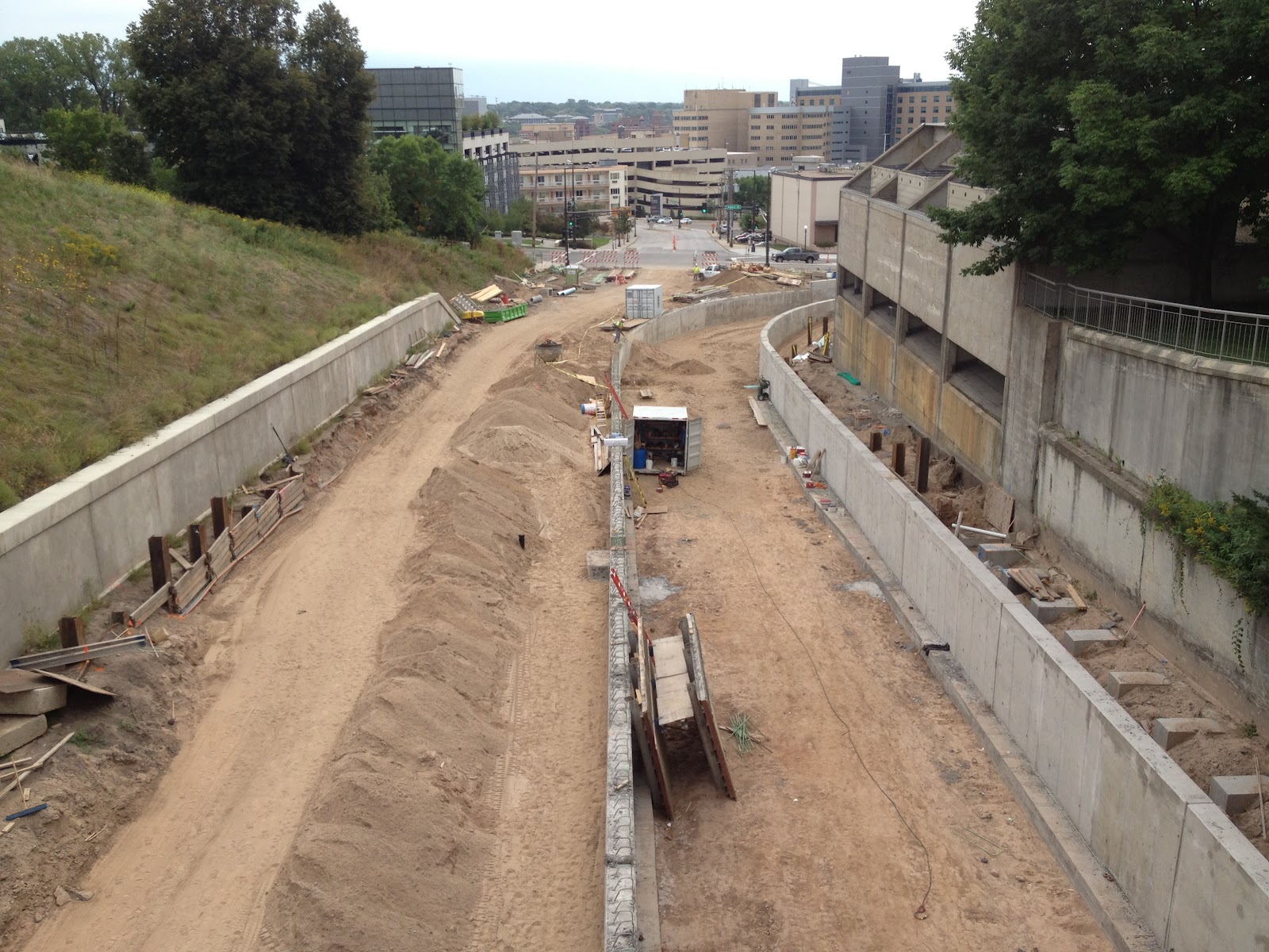 Rockin' with AMBN and IGBN: Central Corridor Construction