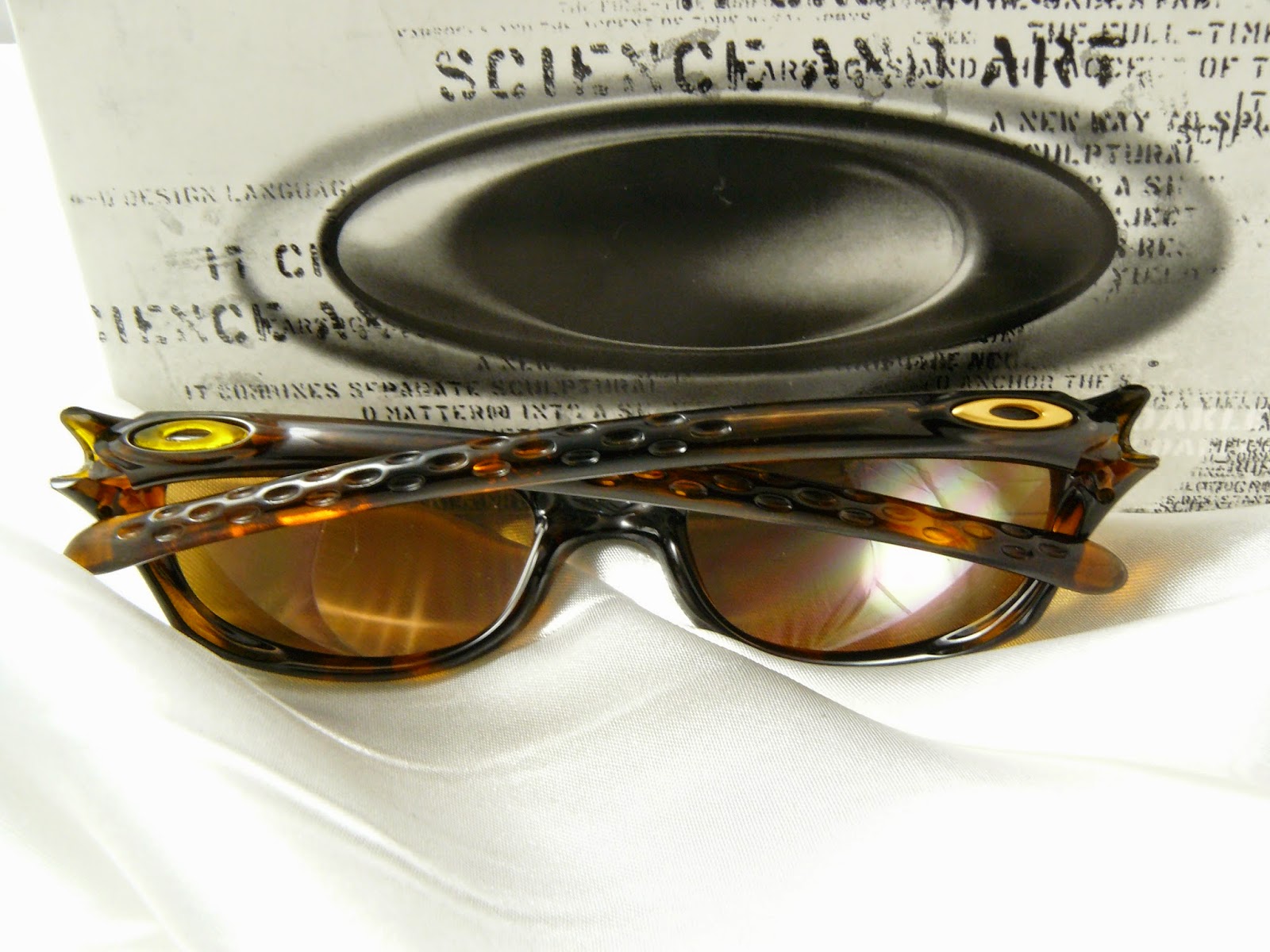 Oakley-for-sale: Oakley Fives 2.0 Brown Tortoise, Gold Iridium