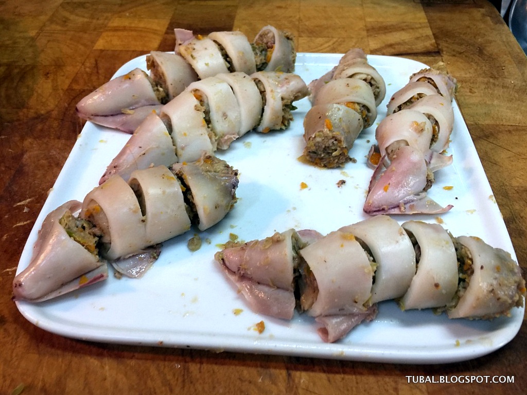 TUBAL: OJINGEO SUNDAE, CALAMAR RELLENO COREANO