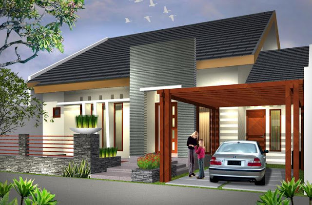 44 Model Atap Rumah Minimalis Modern Ala Perumahan Elit - Kersajaya
