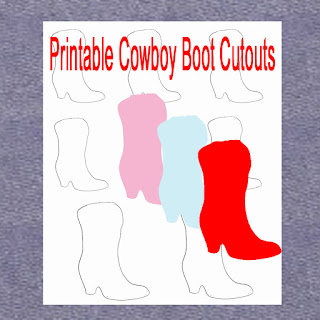 Crafts And Creations By Dancing Cowgirl Design: Free Western Cut Outs ...